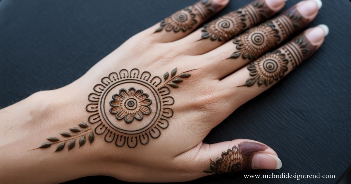 120+ Simple & Easy Round Mehndi Design 2026